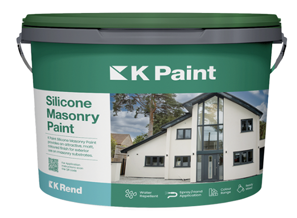 K Rend - Silicone Masonry Paint (K Paint) - 18kg