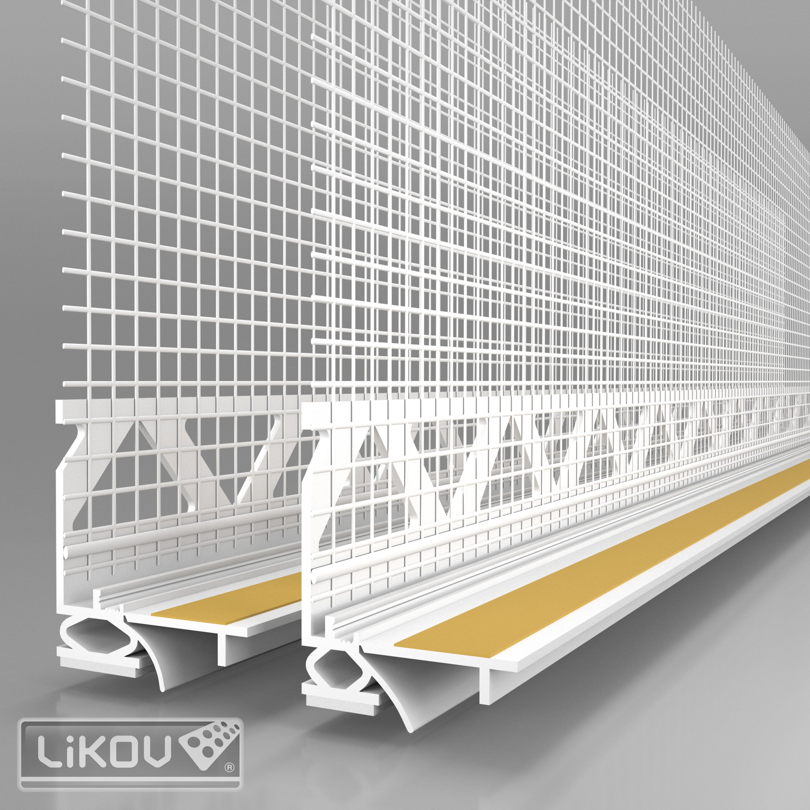 Mesh window Reveal Bead